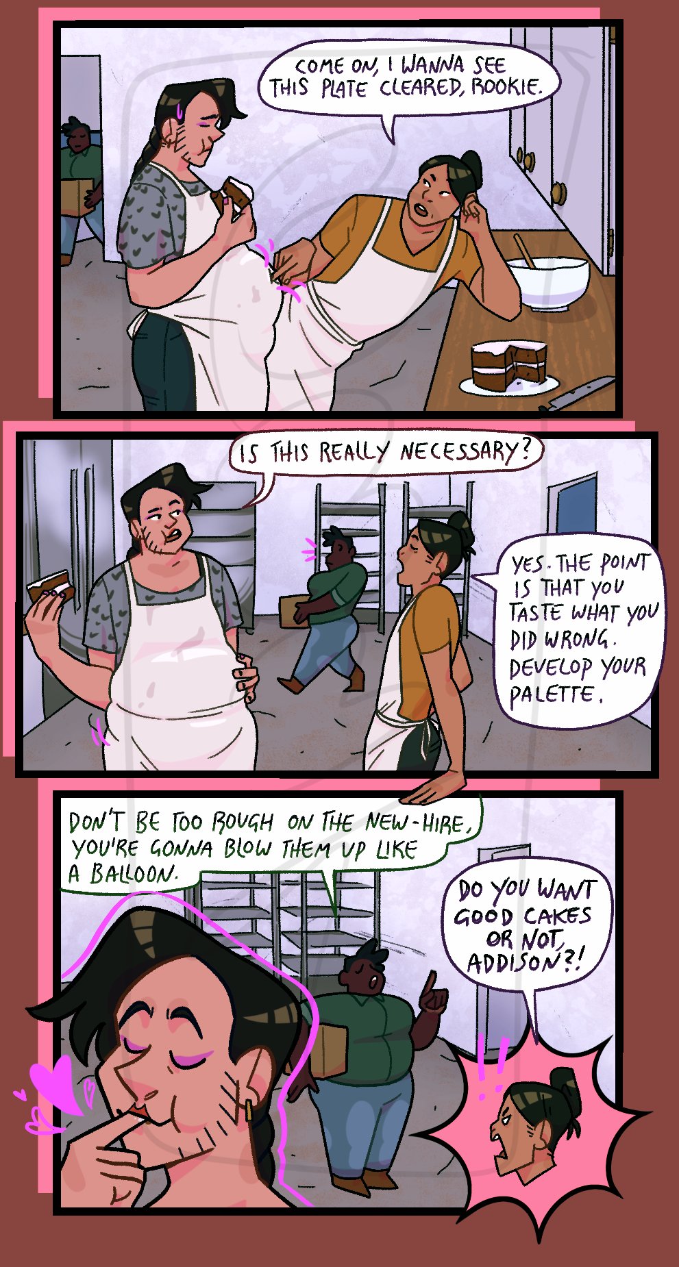 Weight Gain Comic Strip