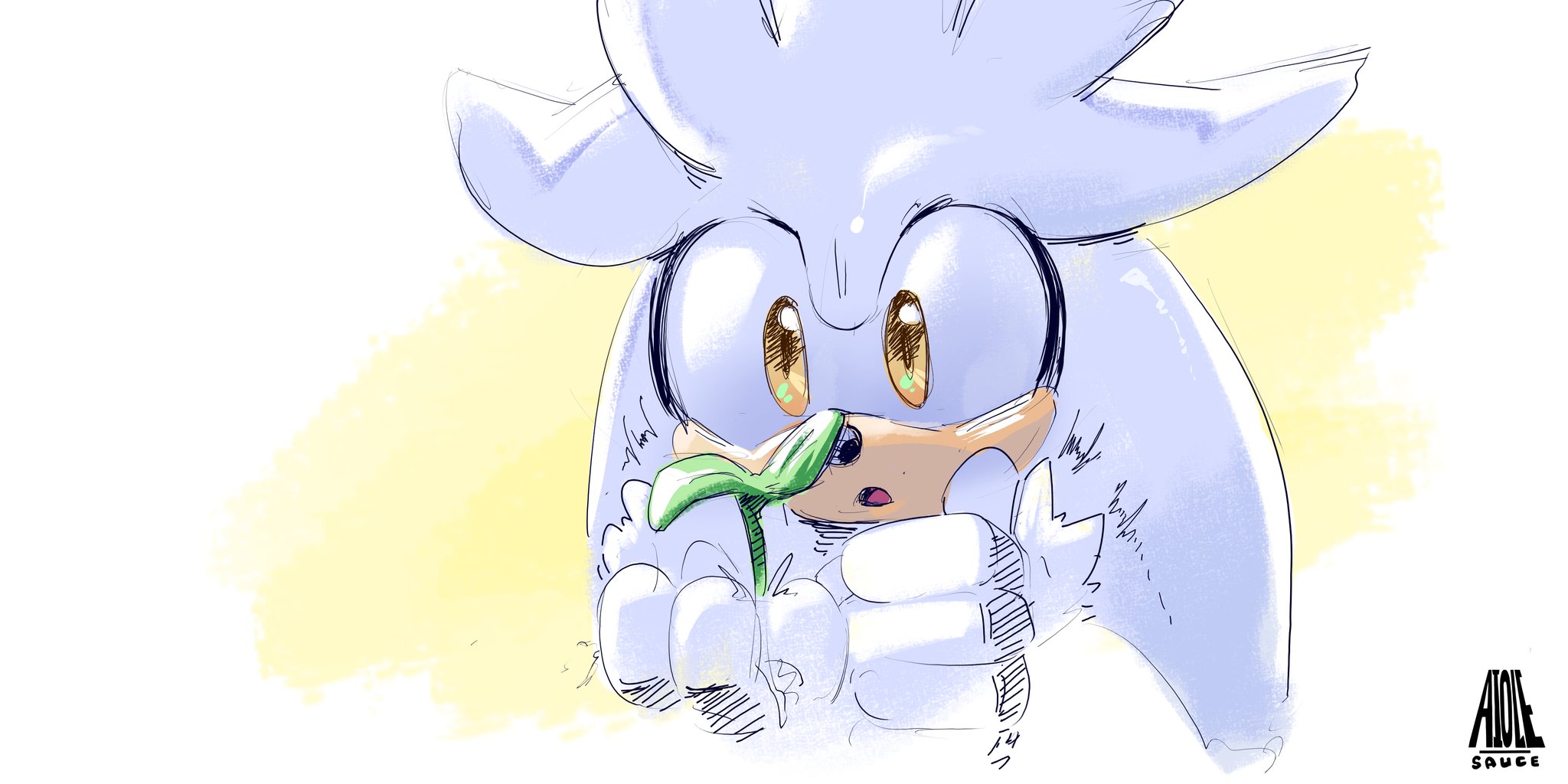 Baby Silver The Hedgehog