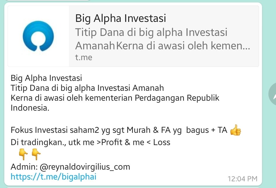 Big alpha