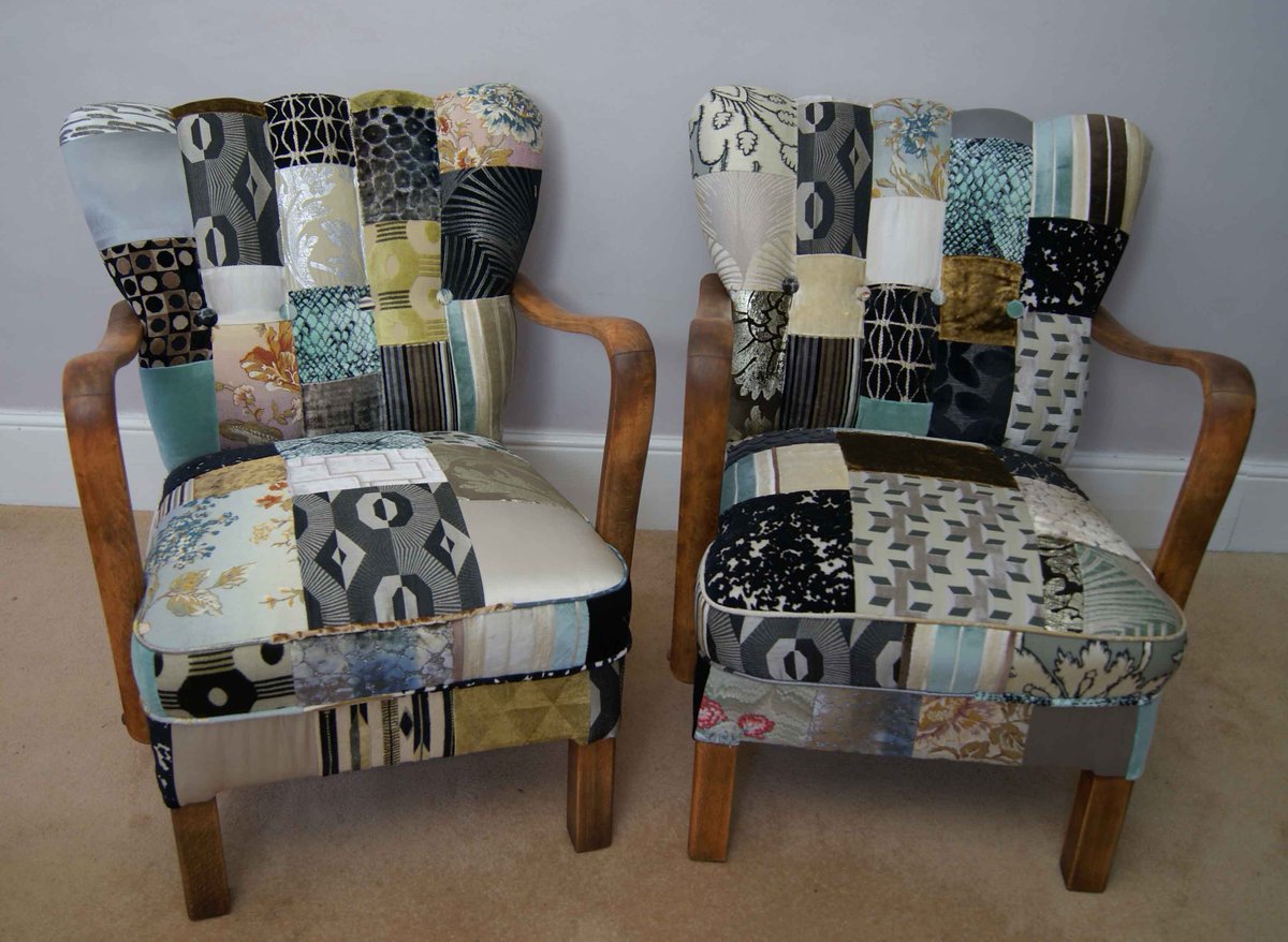 Tapestry Patchwork Chair | Kelly Swallow Bespoke Chairs