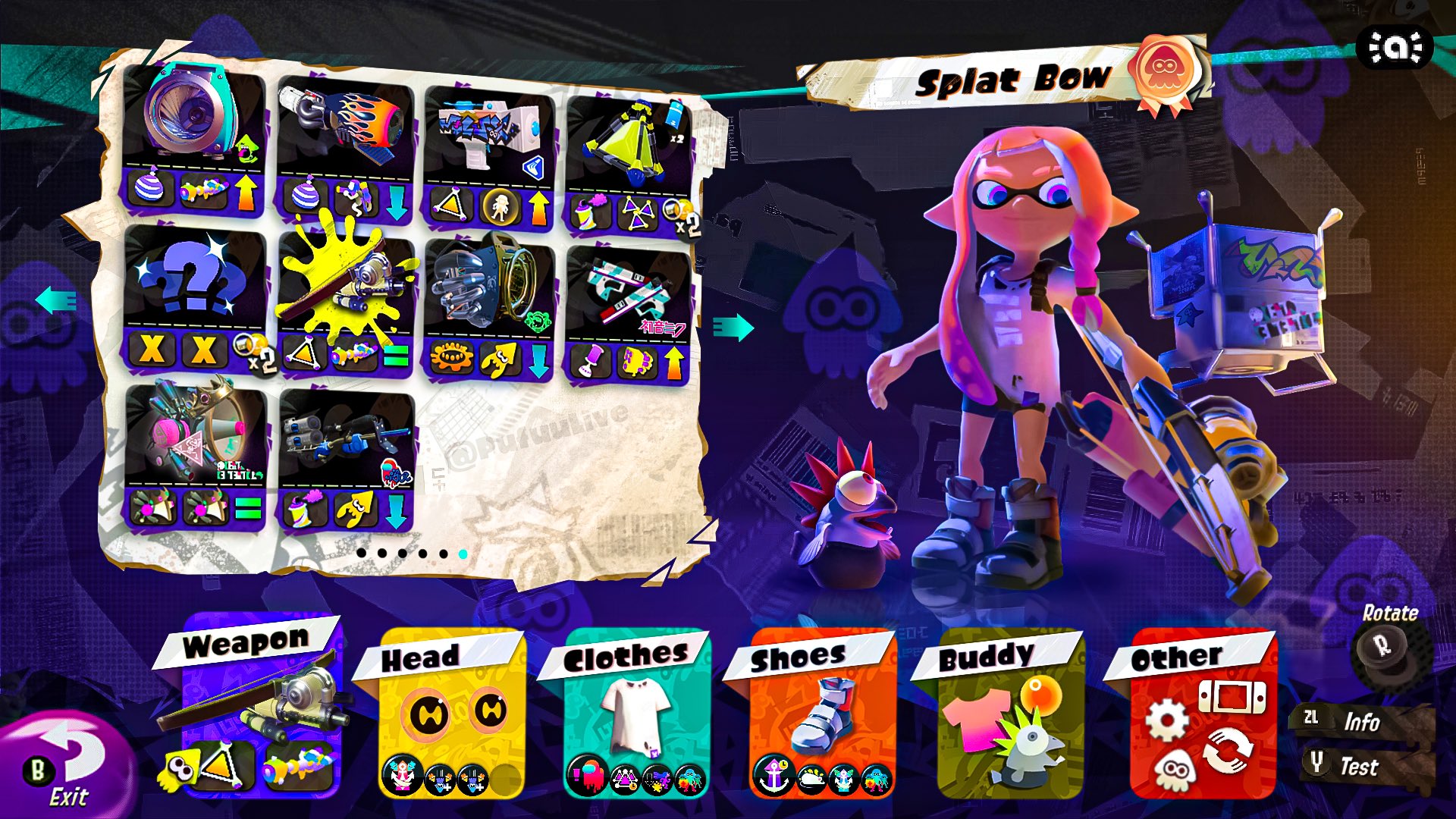 Pufuu 🐡 on Twitter: "Ayooo Plug but if you like nintendo and Splatoon concepts/art, you should ...