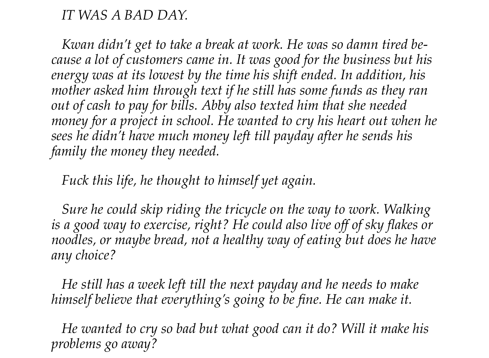 jo 💎🍀🏳️‍🌈 on Twitter: "156 flashback: a bad day https://t.co/BONbwPBhRu ...