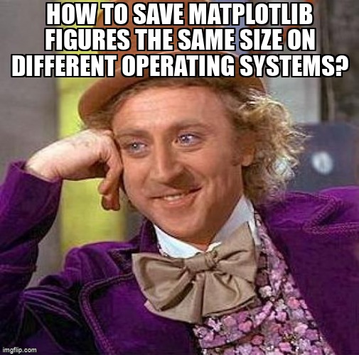 Meme Overflow On Twitter How To Save Matplotlib Figures The Same Size 8006