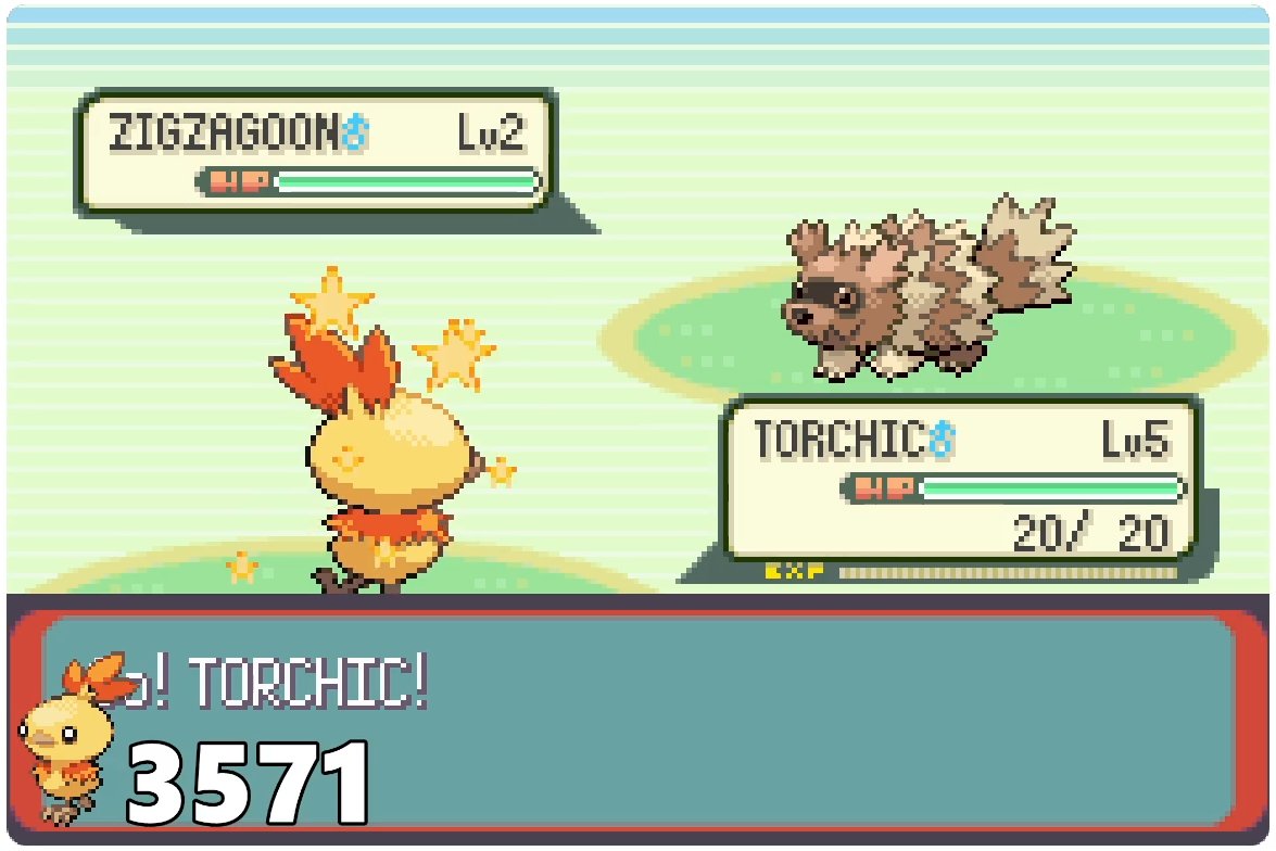 Pokemon Shiny Torchic