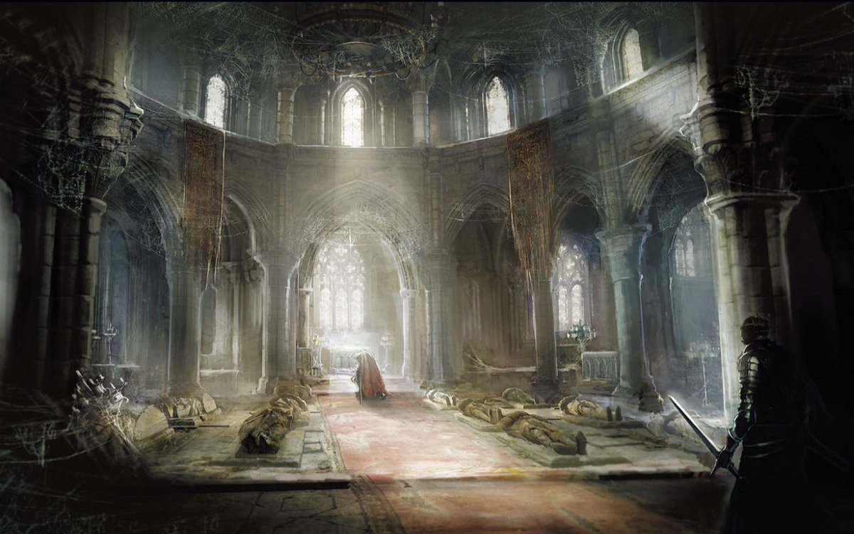 「Lothric Castle concept art 」|FromSoftware Aestheticsのイラスト