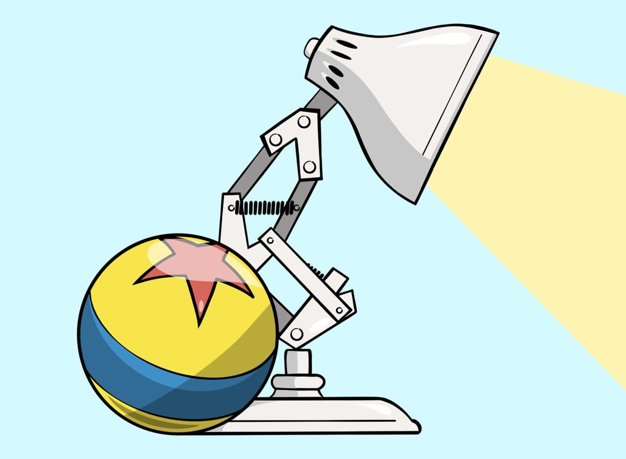 Pixar Ball Drawing