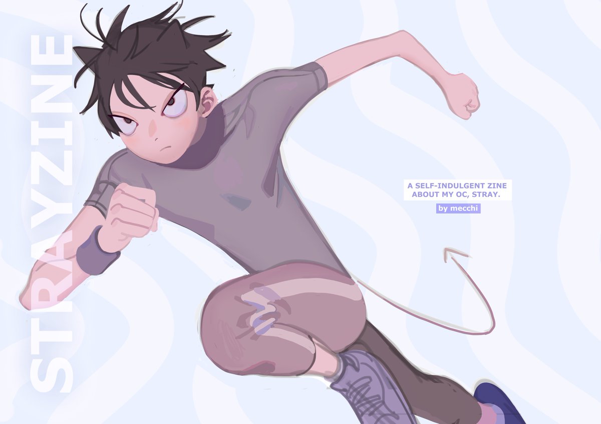 Anime Running Side View