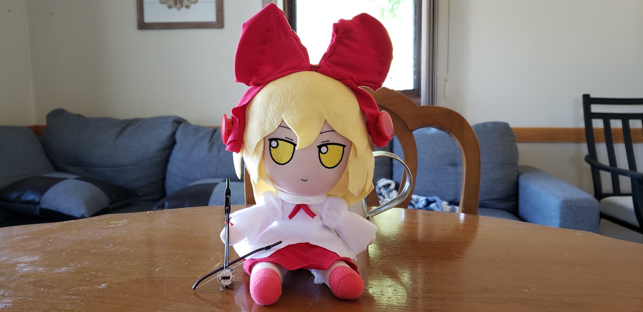 Tyler on Twitter: "Woah! It's Rin Satsuki (Or the Shanghai Alice Poster Girl) Now in Fumo Form ...