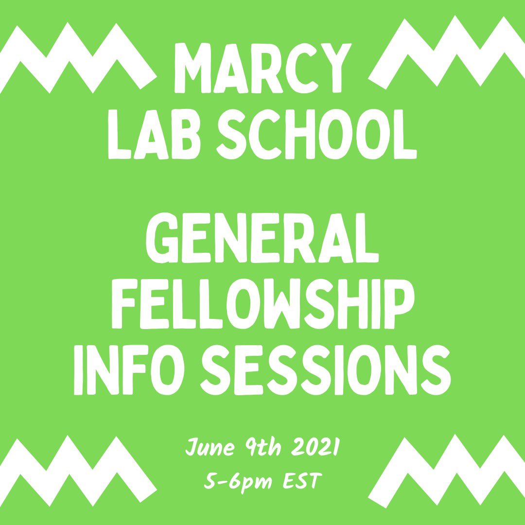 The Marcy Lab School on Twitter: "Interested in the Marcy Lab School? 🧐🧐🧐 Join our info session ...