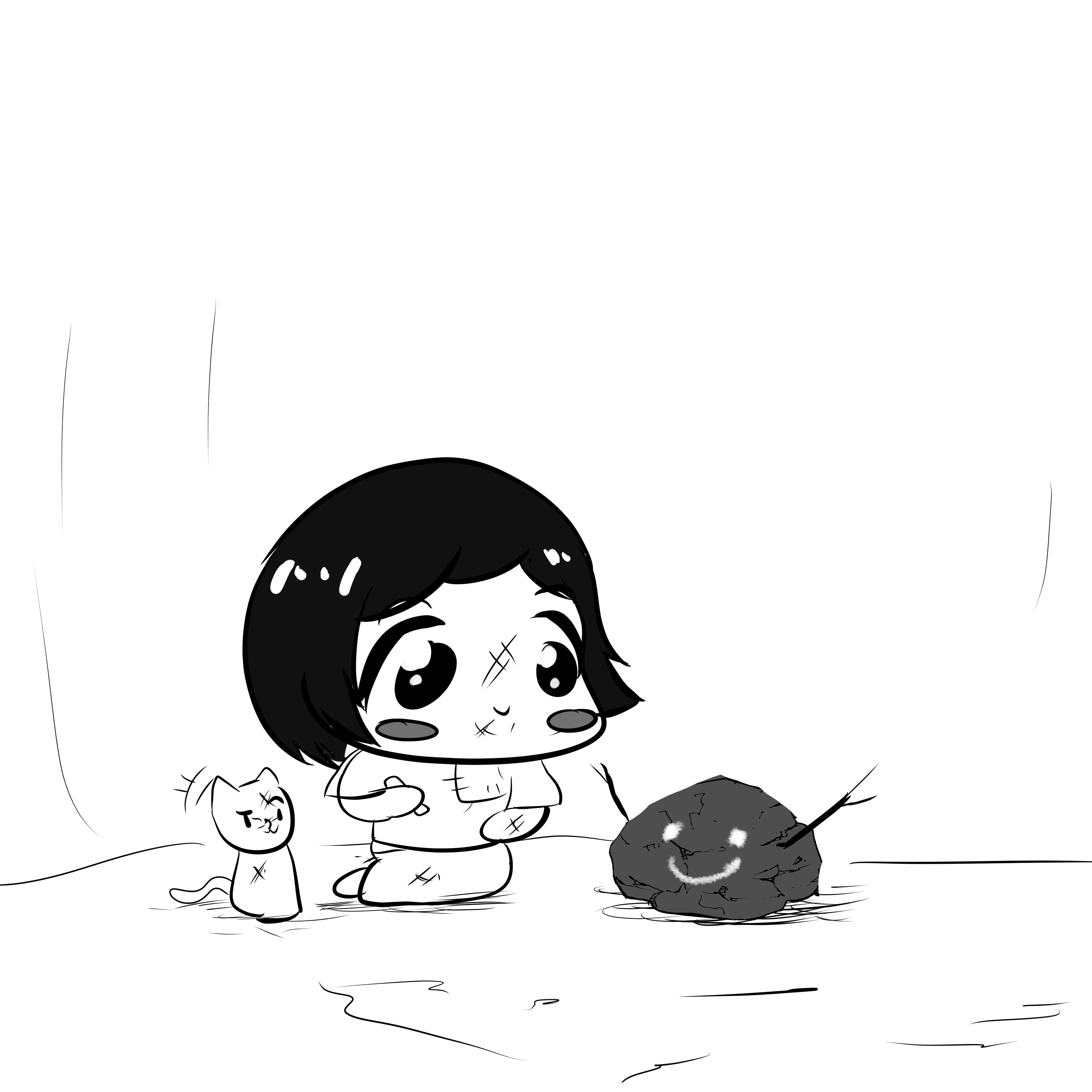 Chibi Sad Love
