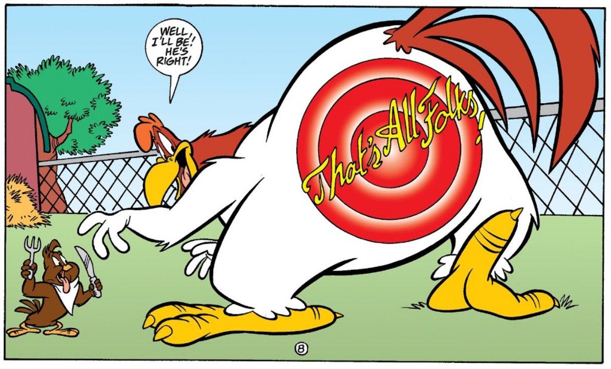 Foghorn Leghorn Angry