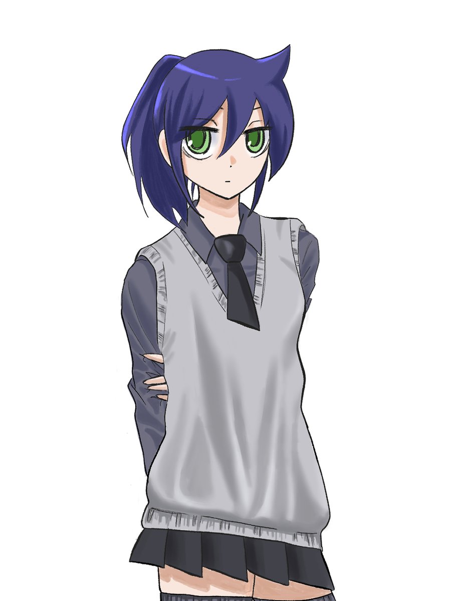 Tomoko announcement suit - by @carpincho945 : r/watamote