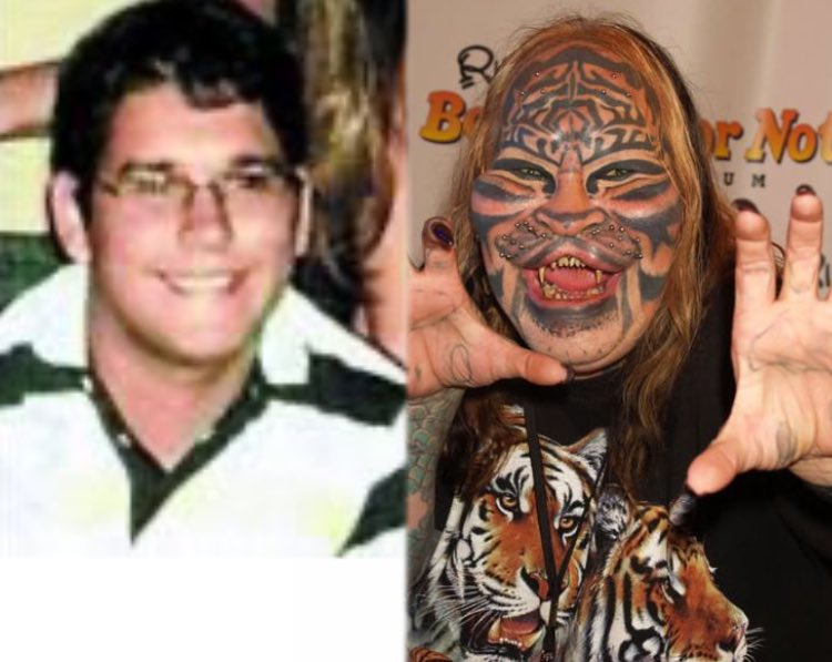 Dennis Avner Before And After Lord Of The Rings' Obsession Leads To