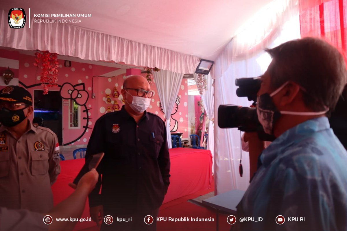 KPU RI on Twitter: "1. #TemanPemilih, Ketua KPU RI, Ilham Saputra bersama Pj. Gubernur Prov ...