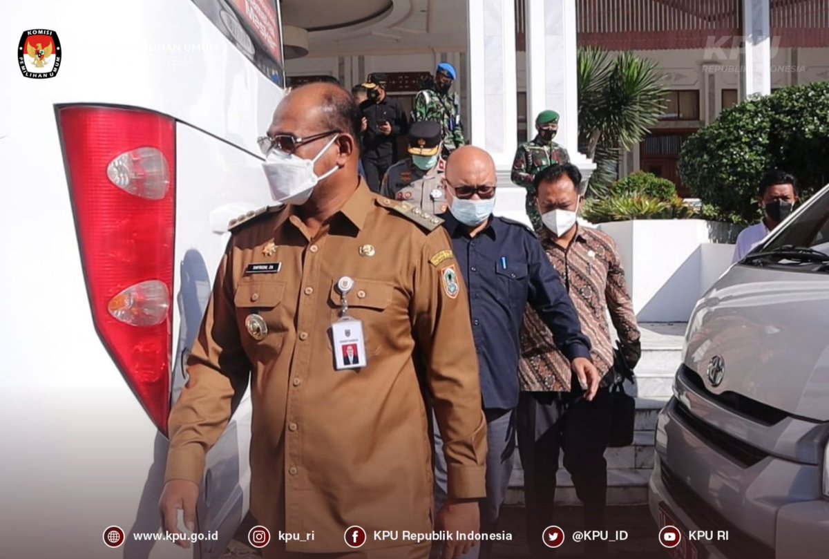 KPU RI on Twitter: "1. #TemanPemilih, Ketua KPU RI, Ilham Saputra bersama Pj. Gubernur Prov ...