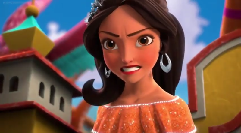 At least Elena never got this angry with Naomi that she used her ...