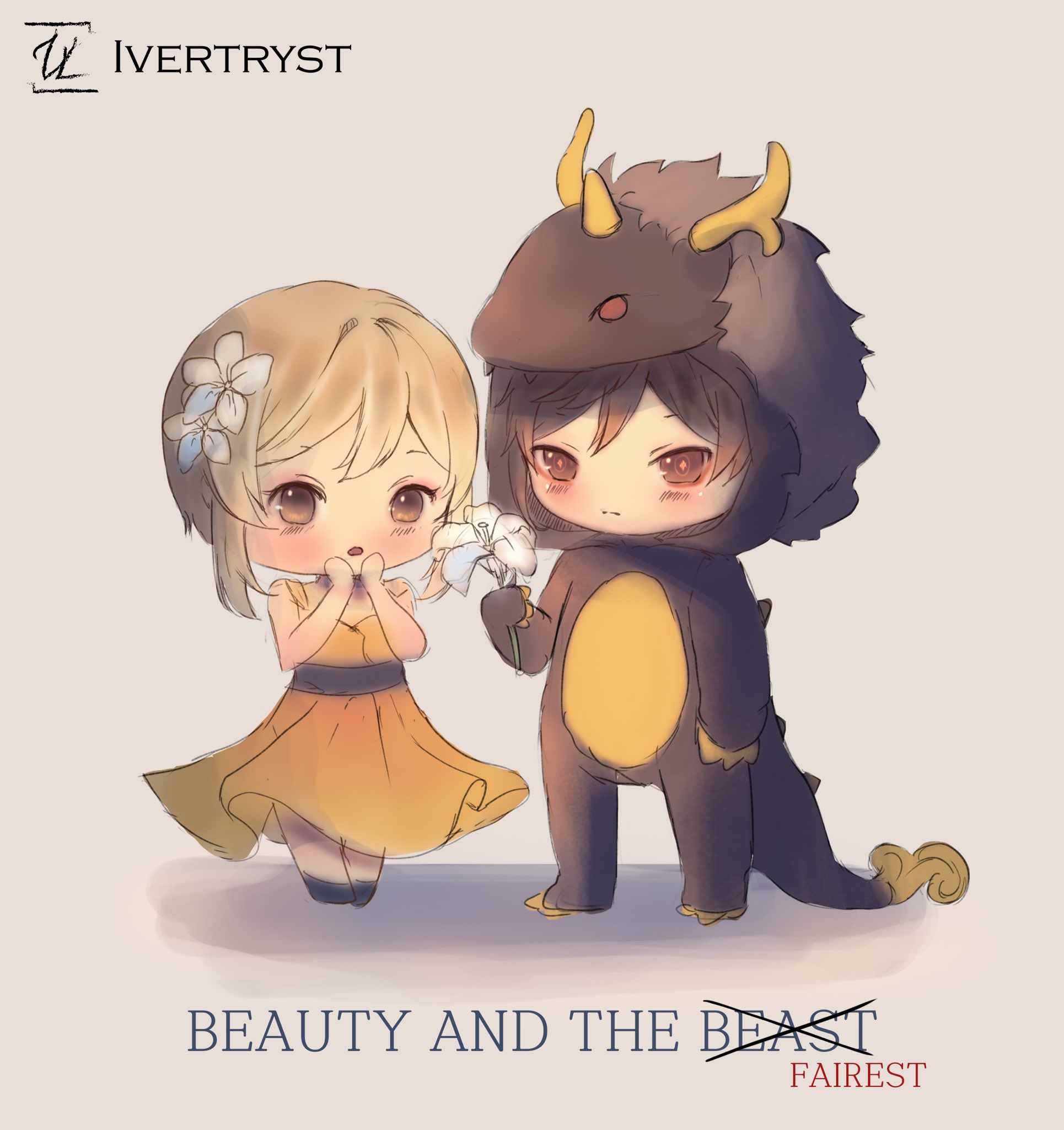 Beauty And The Beast Color Sketch