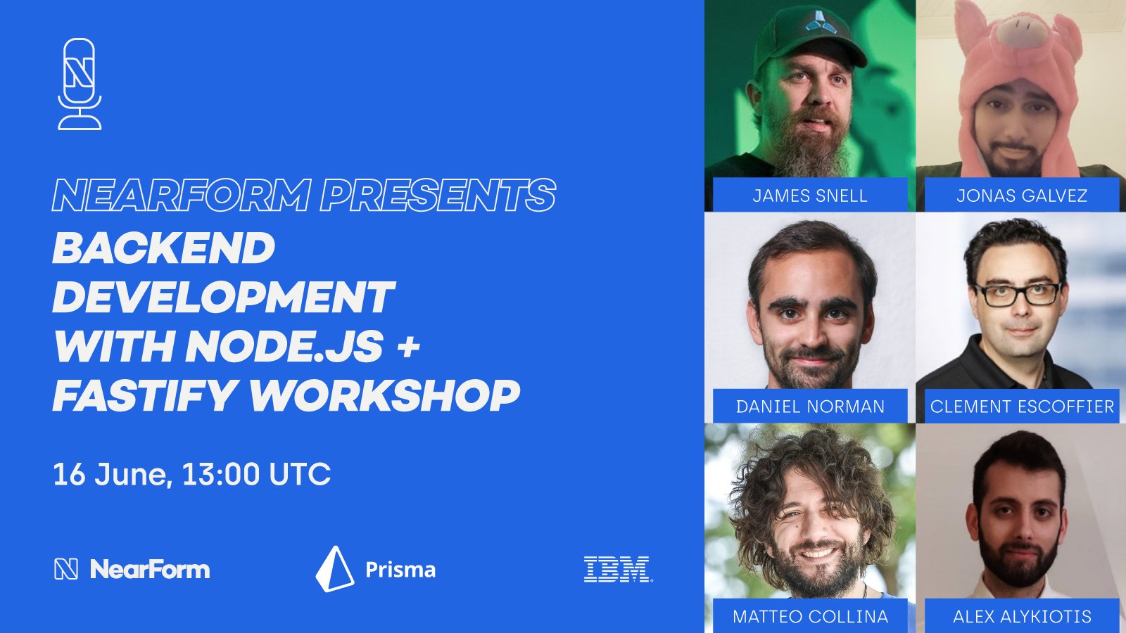 Nearform On Twitter Join Us For Our Second Nearform Presents Event Which Includes Talks On