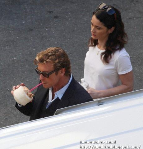 Simon Baker And Robin Tunney