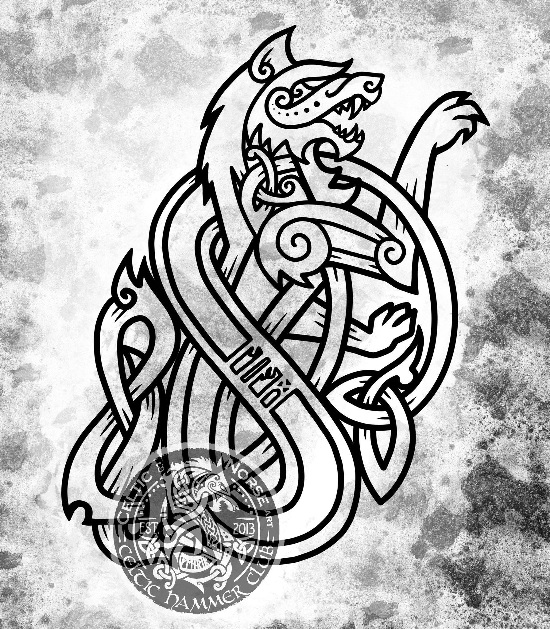 Tattoos Norse Fenrir