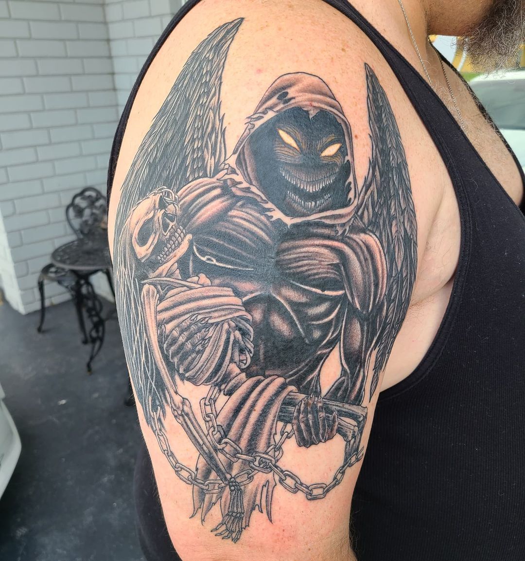Angel Spawn Tattoo