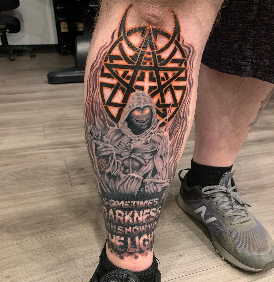 Disturbed Logo Tattoo