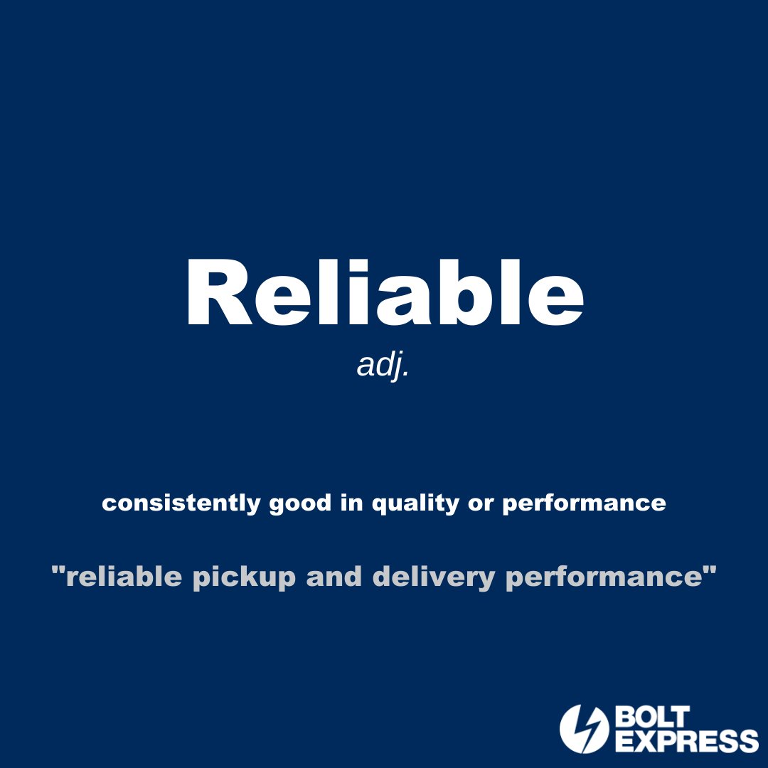 Reliability Quotes