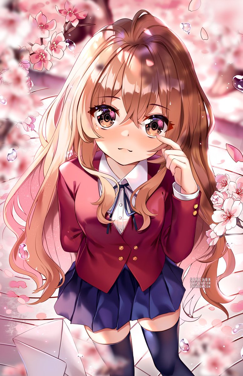 「Spring Sakura Taiga 🌸 」|SquChan 🌙 VYUGENのイラスト