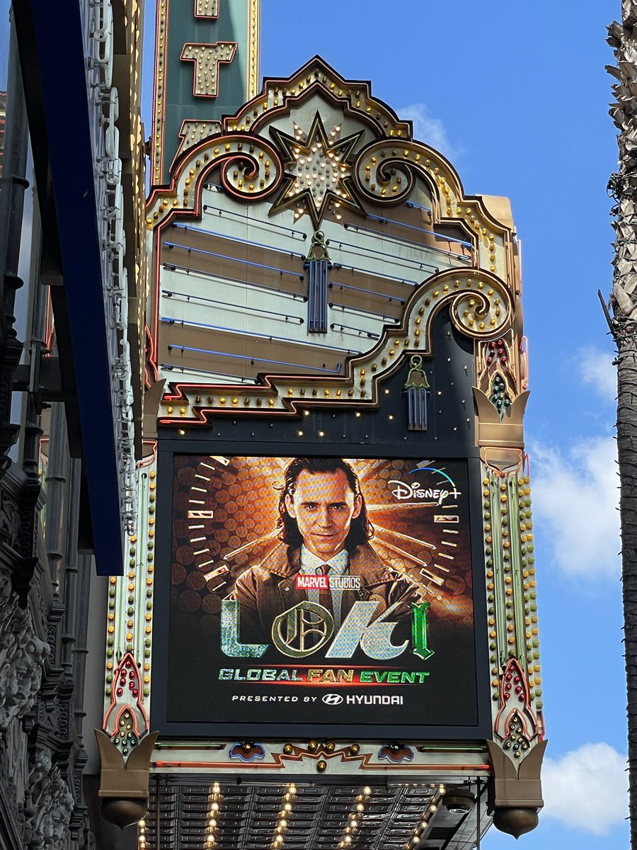 Just saw the first two episodes of LOKI at the El Capitan Theater. This ...