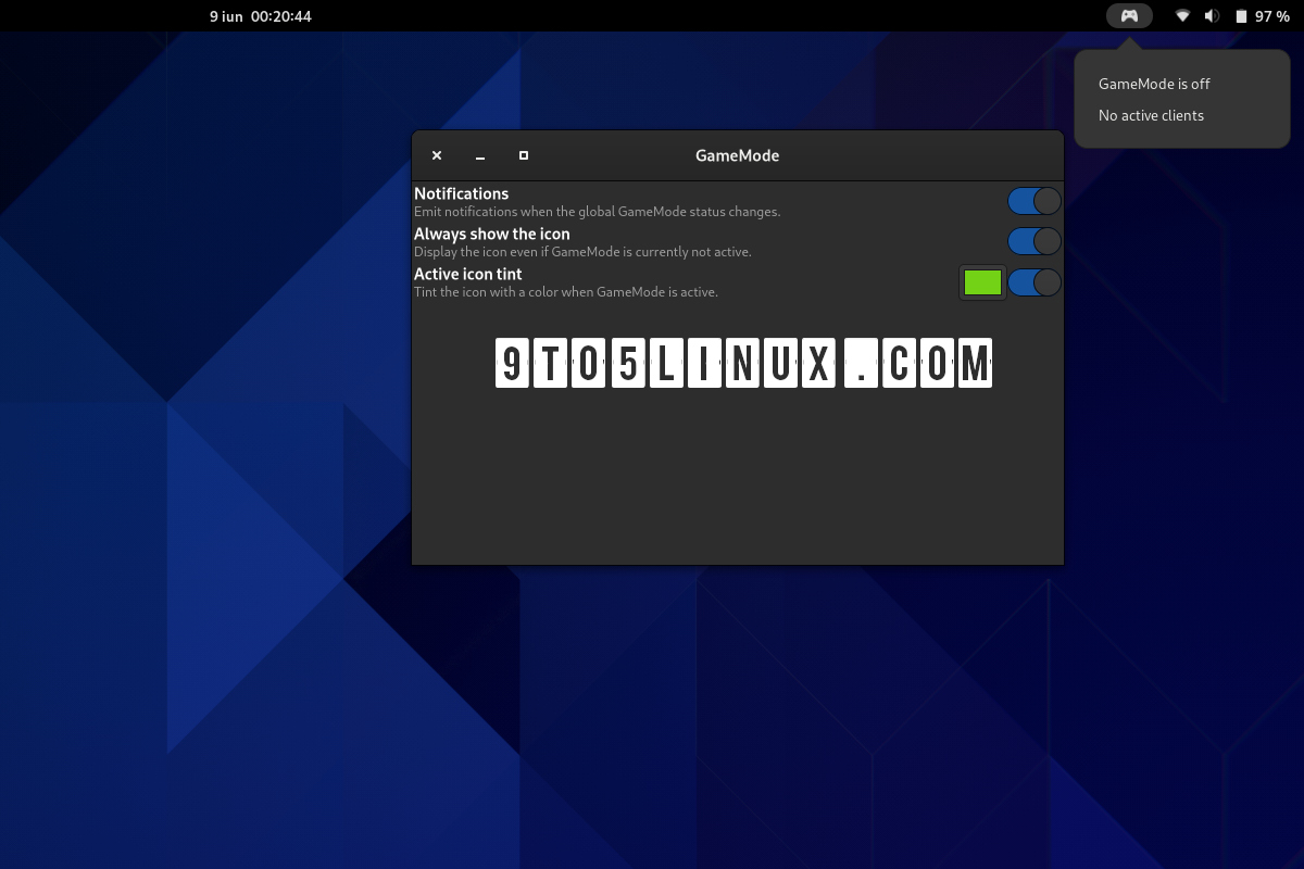 The GNOME Shell Extension for Feral Interactive's GameMode Now Finally Supports #GNOME 40 https ...