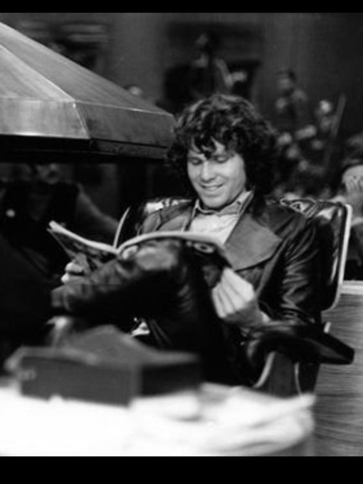 Jim Morrison Smiling