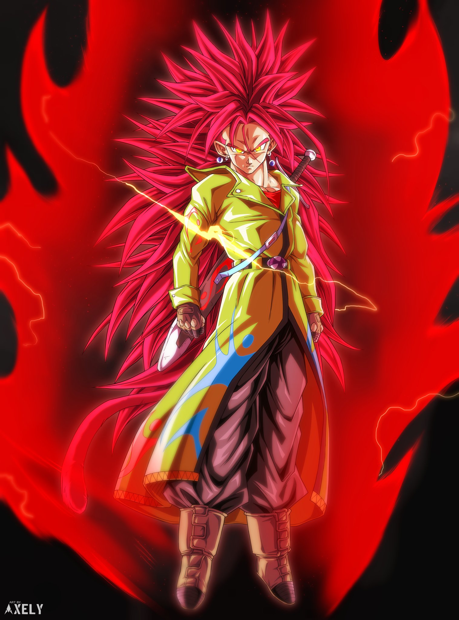 Goku And Trunks Fusion