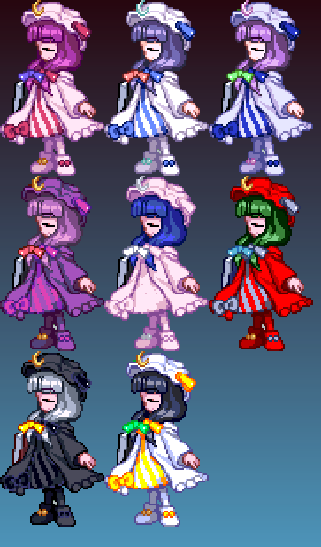 Touhou Patchouli Sprite