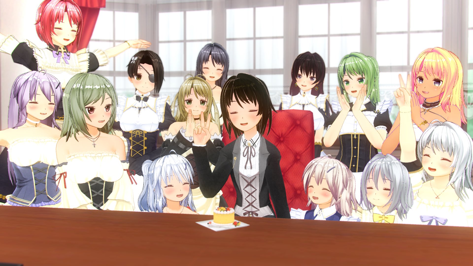 千石 豊＠COM3D2 CM3D2(戦ロリペッチ) on Twitter: "おはようございます！！ 今日は誕生日を迎えました！！ ウチのメイド達が一斉に祝ってくれました！！ やったぜ賑やか ...