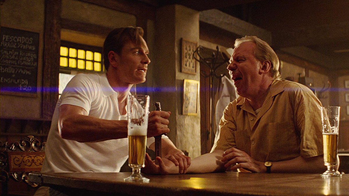 Michael Fassbender X Men First Class Bar Scene