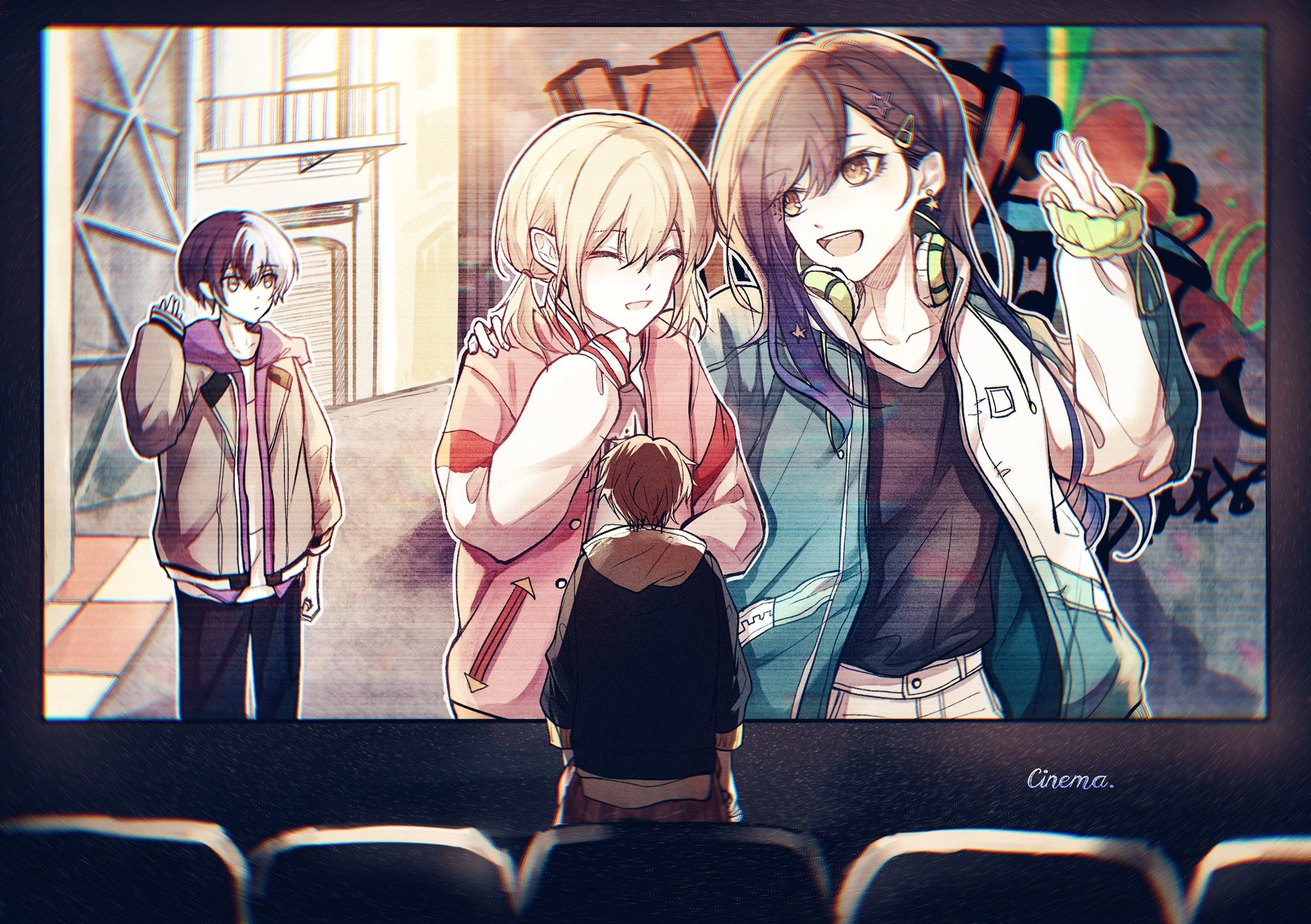 牧 on Twitter: "誰かのシネマ #prsk_FA https://t.co/ZhvNxQReGX" / Twitter