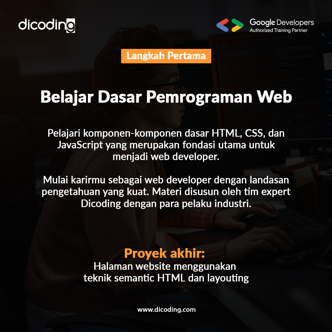 dicoding on Twitter: "Belajar jadi Front-End Web Developer adalah salah satunya. Yuk, ikut ...