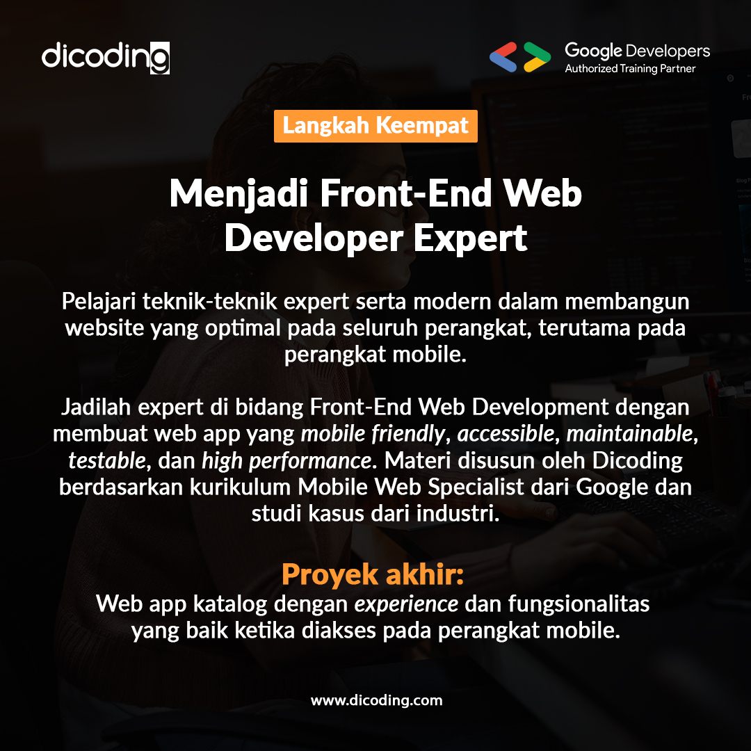 dicoding on Twitter: "Belajar jadi Front-End Web Developer adalah salah satunya. Yuk, ikut ...