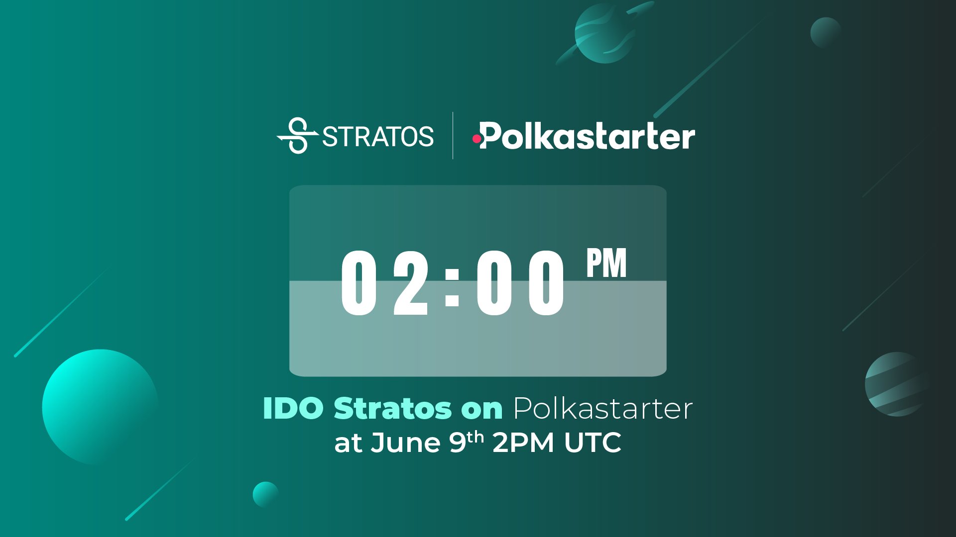 Stratos Network on Twitter: "Stratos IDO launching on @polkastarter in 3 hours!!🔥🚀 Stratos Token ...