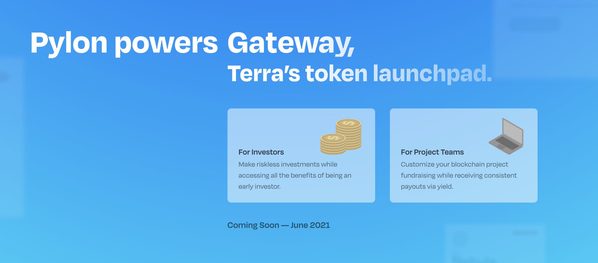 Do Kwon 🌖 on Twitter: "5/ @pylon_protocol's first use case is Gateway - a token launch platform ...