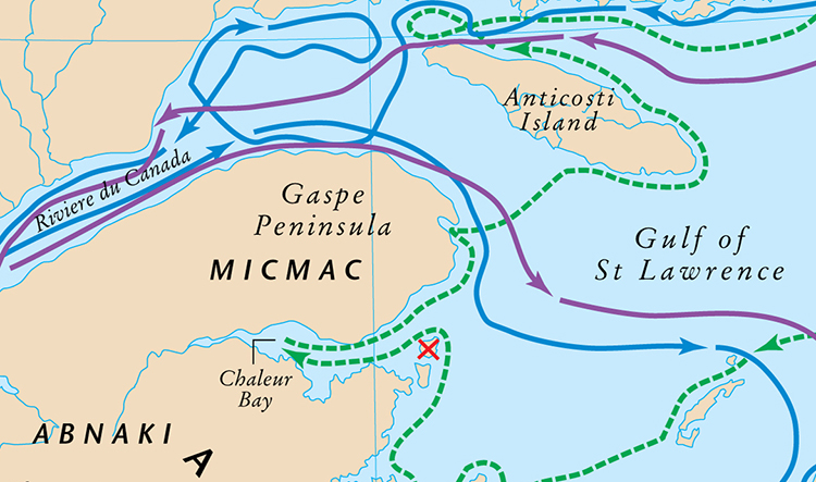 Gulf Of St Lawrence Map