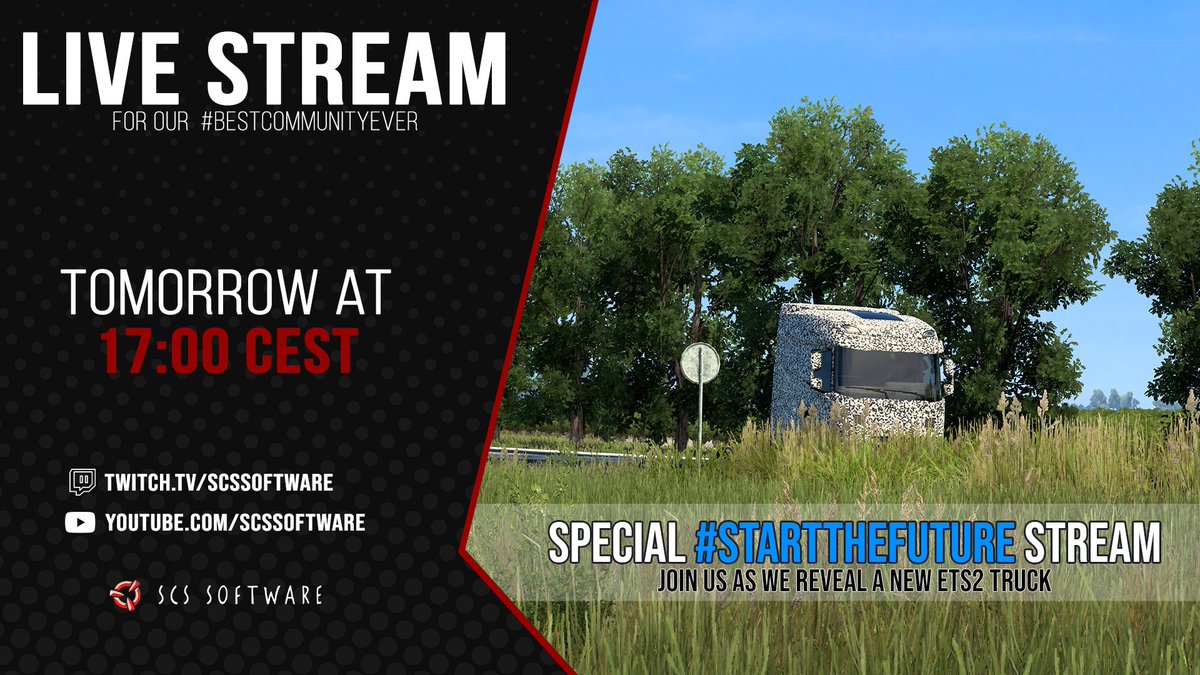 SCS Software on Twitter - Are you ready to #StartTheFuture? 🚛 Join us ...