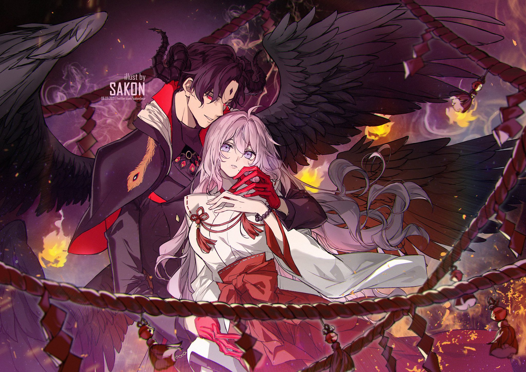 SAKON🐳 on Twitter: " 𝙨𝙠𝙚𝙩𝙘𝙝 𝙘𝙤𝙡𝙤𝙧 𝙘𝙤𝙢𝙢𝙞𝙨𝙨𝙞𝙤𝙣 #おべいみー #ObeyMe Lucifer x Kisa (MC) status: closed ...