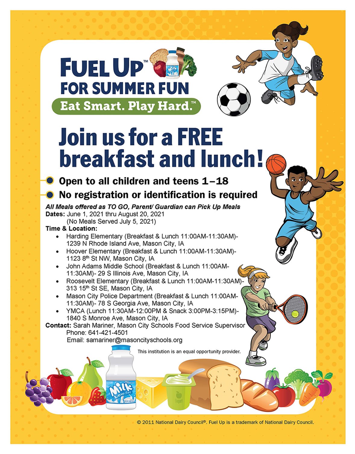 School Lunch Pass Template