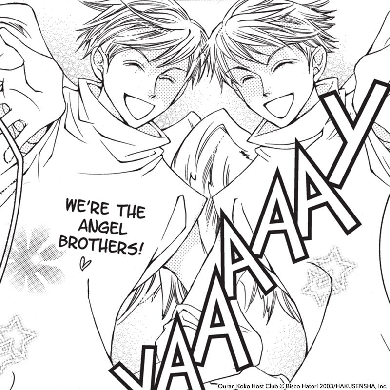 Ouran Highschool Host Club Coloring Pages