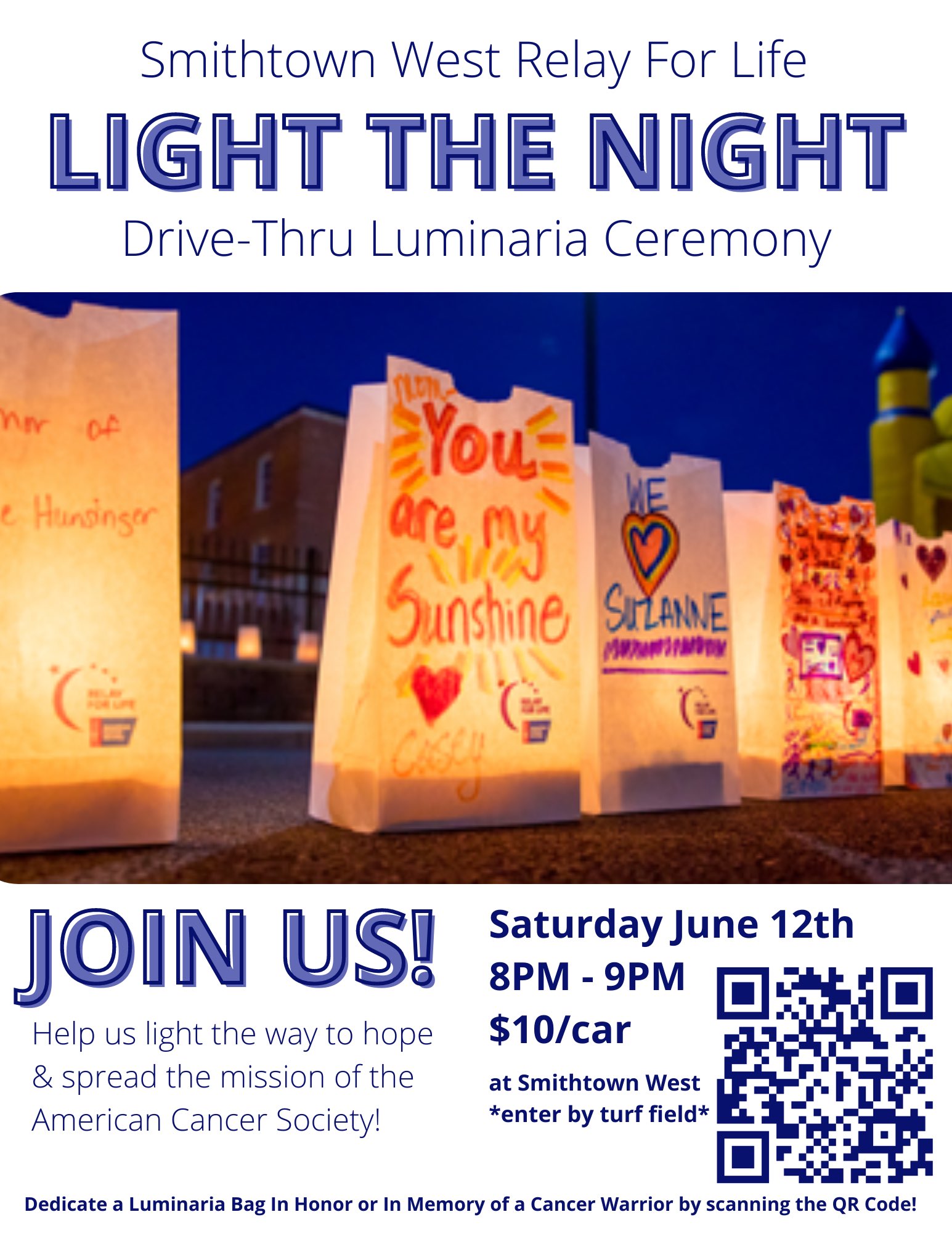 Relay For Life Luminaria Hope