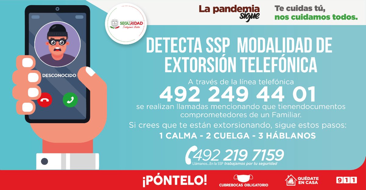 Ssp Zac On Twitter La Secretaría De Seguridad Pública De Zacatecas