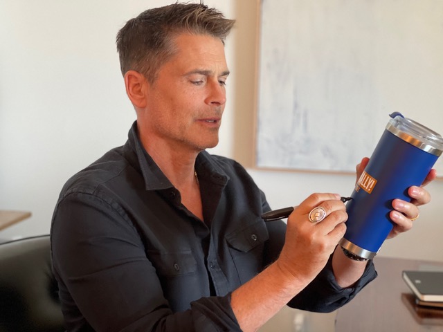 Team Coco on Twitter: "Giveaway time! We're giving away signed "Literally! with @RobLowe" merch ...