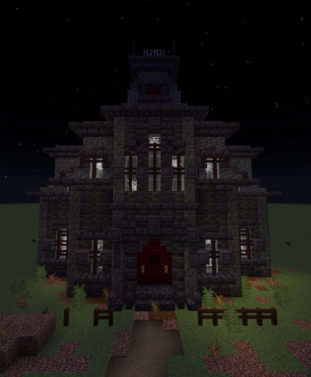Minecraft Gothic Manor
