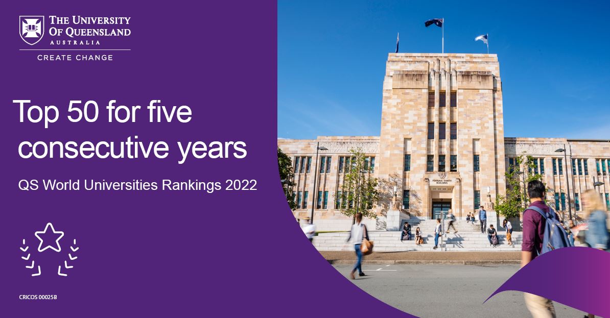 UQ News on Twitter: "The University of Queensland retains its top five national position in the ...